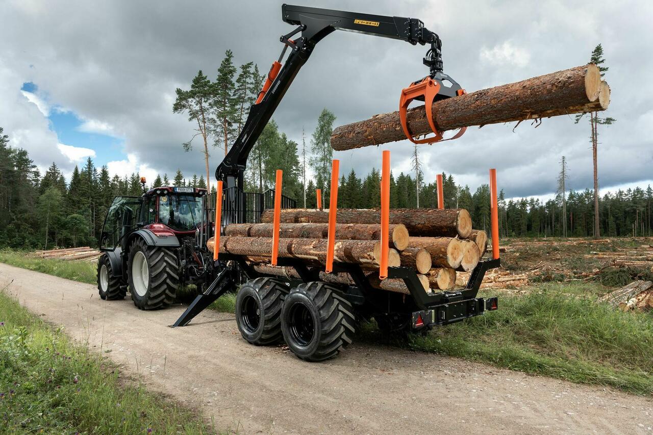 Trailers for pros and hobby farmers — BMF Forestry Trailers & Cranes